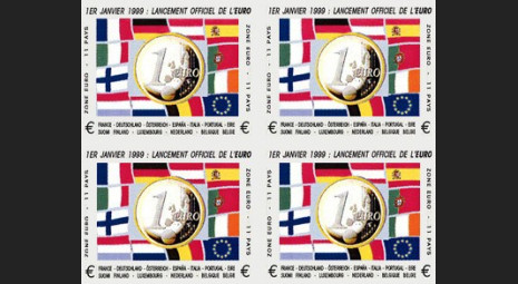 PE378V4ND Bloc 4 vignettes non-dentelées 01-01-1999 LANCEMENT OFFICIEL ...