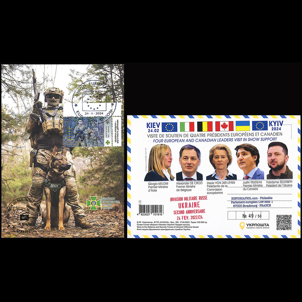 PE805 "2 years WAR UKRAINE, MELONI, DE CROO, VON DER LEYEN, TRUDEAU ...